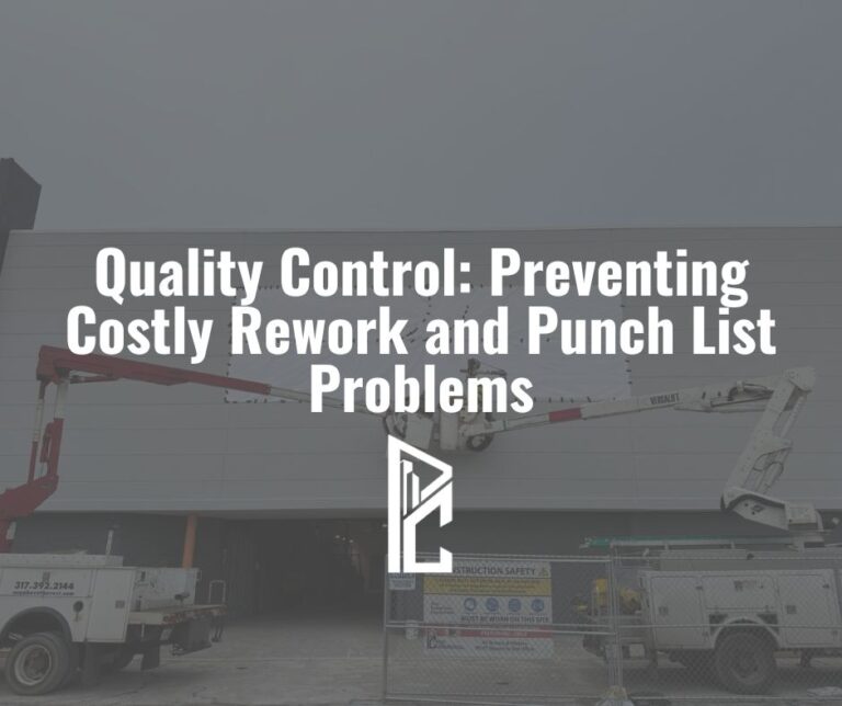 Construction Quality Control: Reducing Rework and Punch Lists